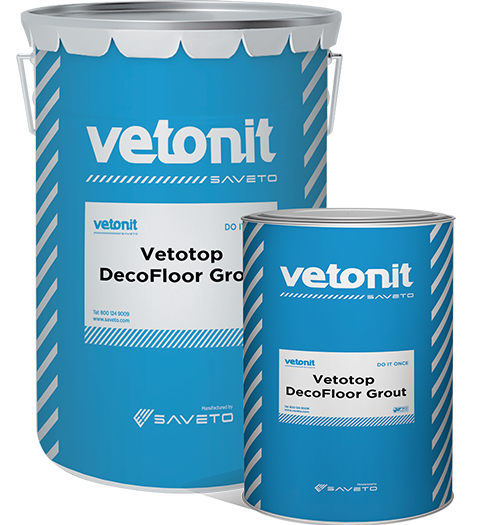 Vetotop DecoFloor Grout | Saveto Group - Saudi Arabia